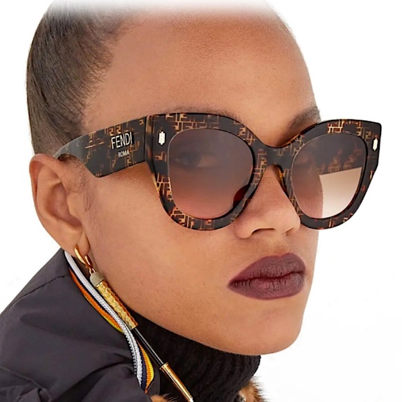 Fendi | Accessories | Fendi Roma Sunglasses Havana Sunglasses | Poshmark